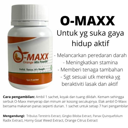 Omaxx - Orange Mix Powder - ZR Shop